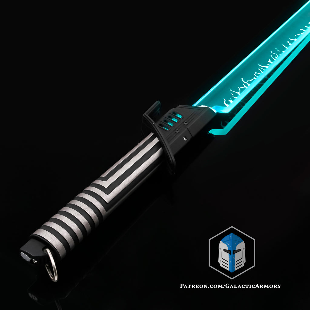 The Mandalorian Neopixel Darksaber w/ Blade - Lightsaber Collection ...