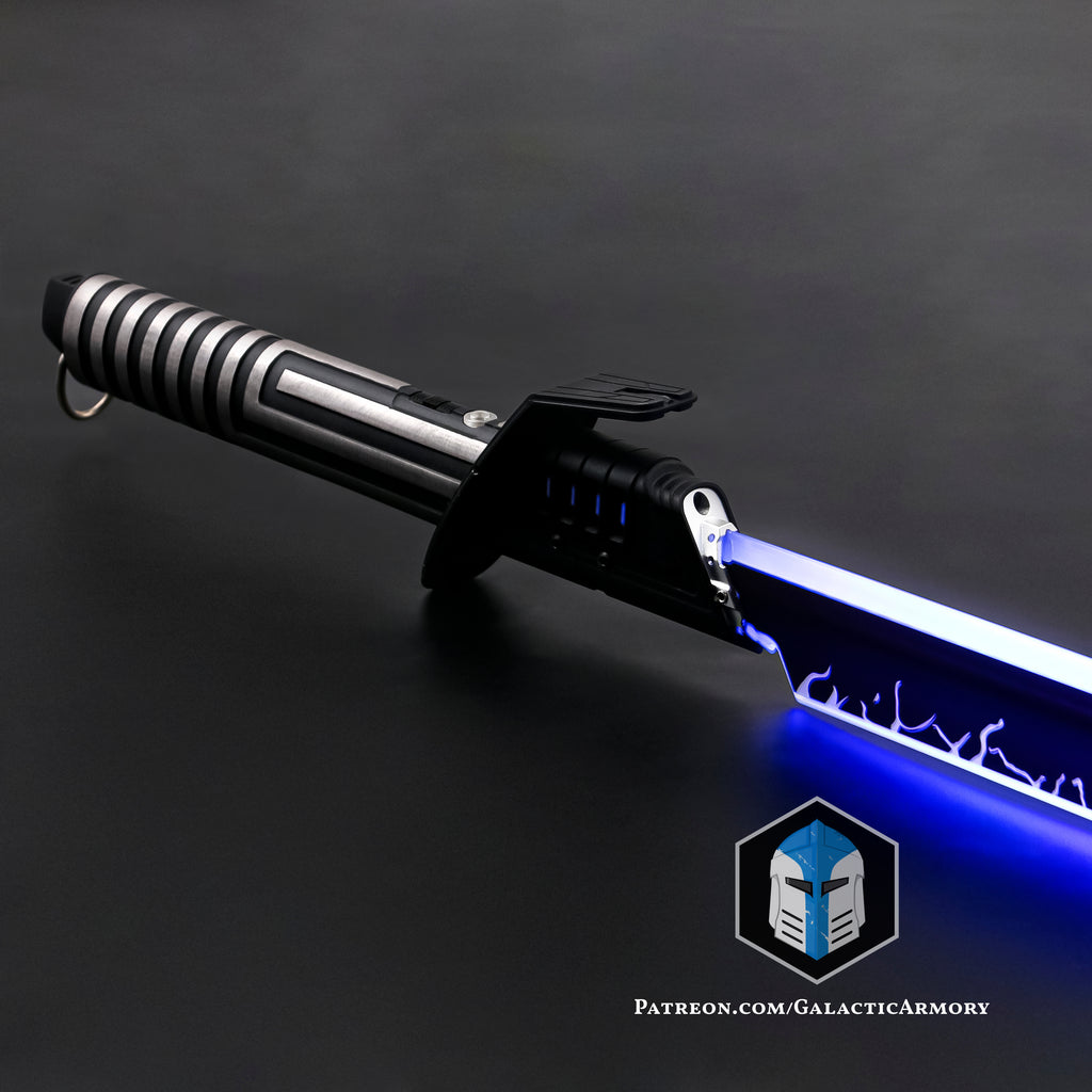 The Mandalorian Neopixel Darksaber w/ Blade - Lightsaber Collection ...