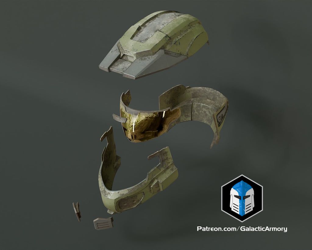 Mark 5 Helmet - 3D Print Files – Galactic Armory