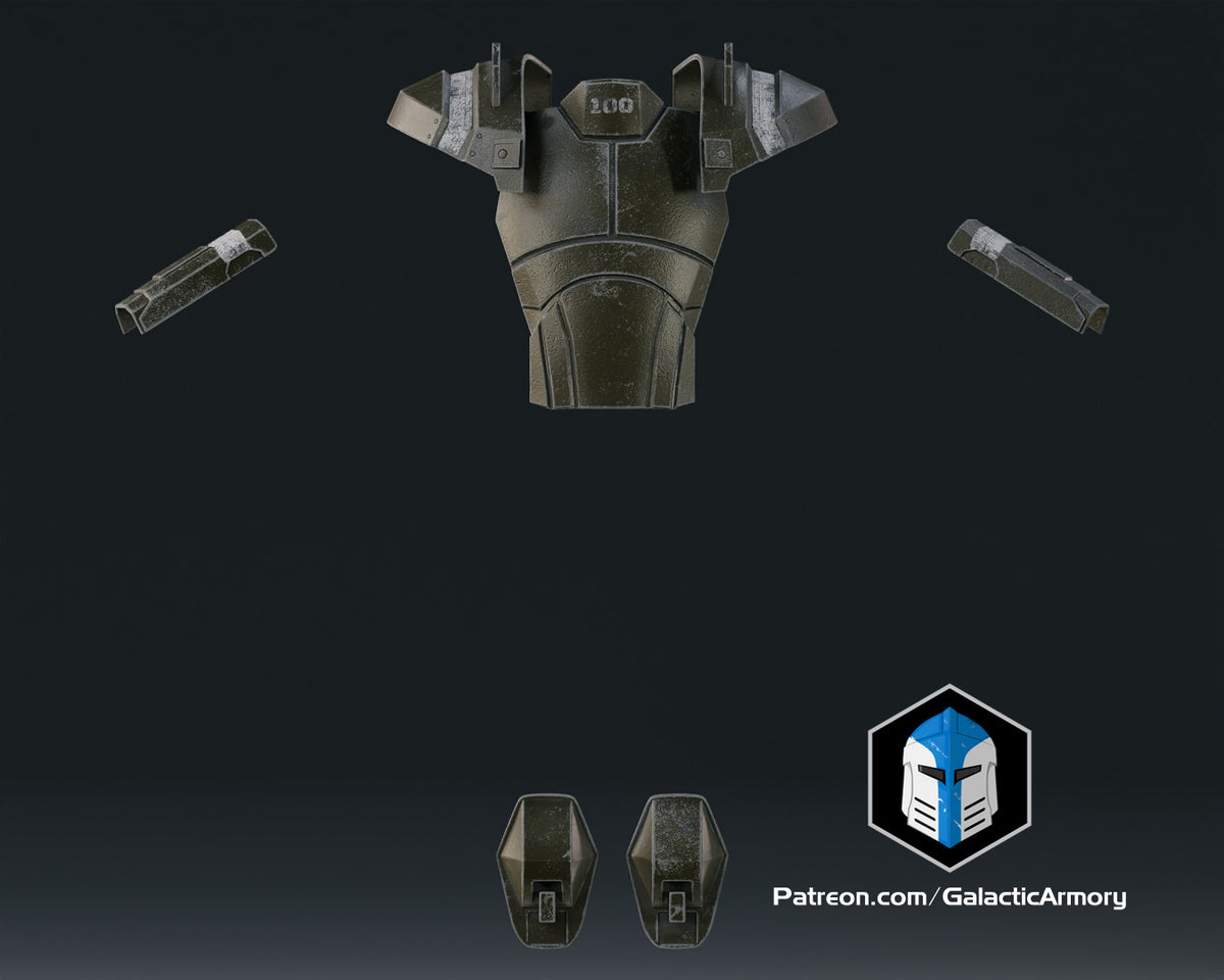 NCR Ranger Armor - 3D Print Files – Galactic Armory