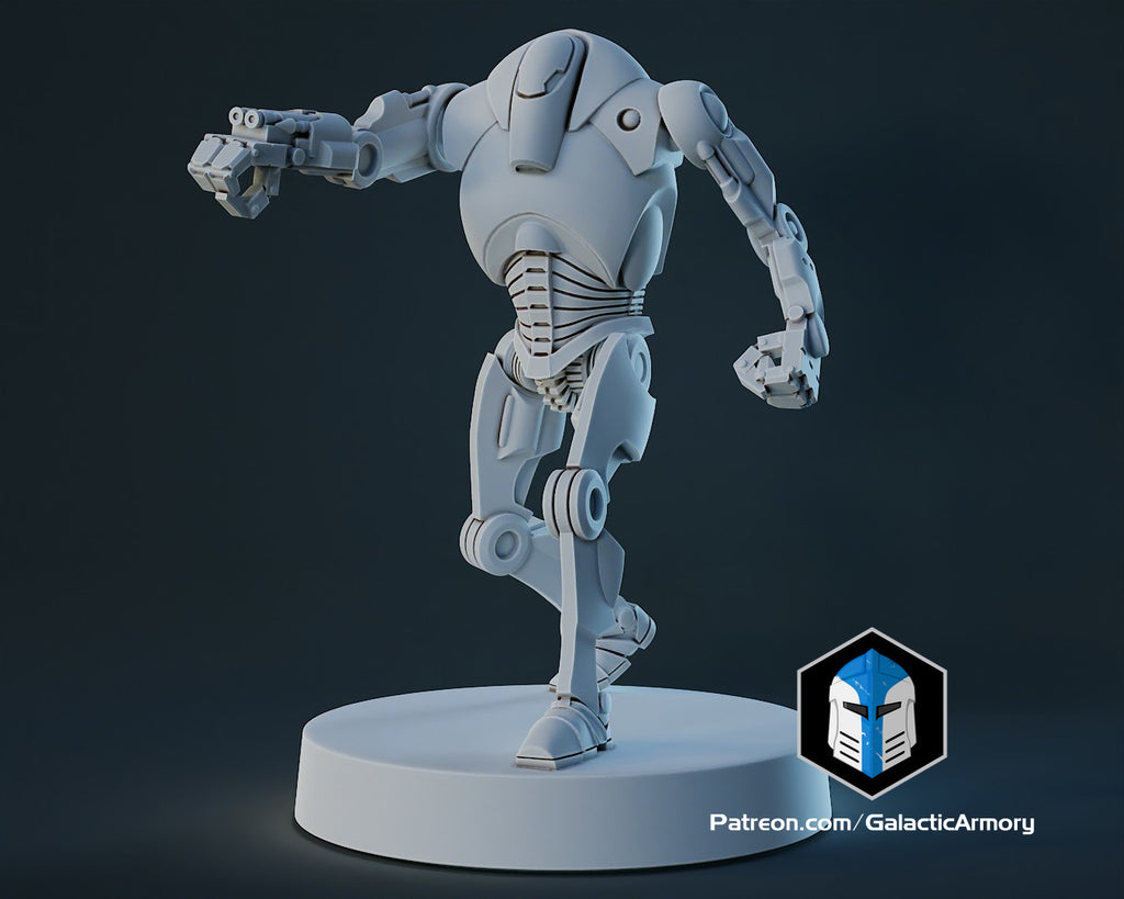 1:48 Scale Battle Droid Army - B2 Class - 3D Print Files – Galactic Armory