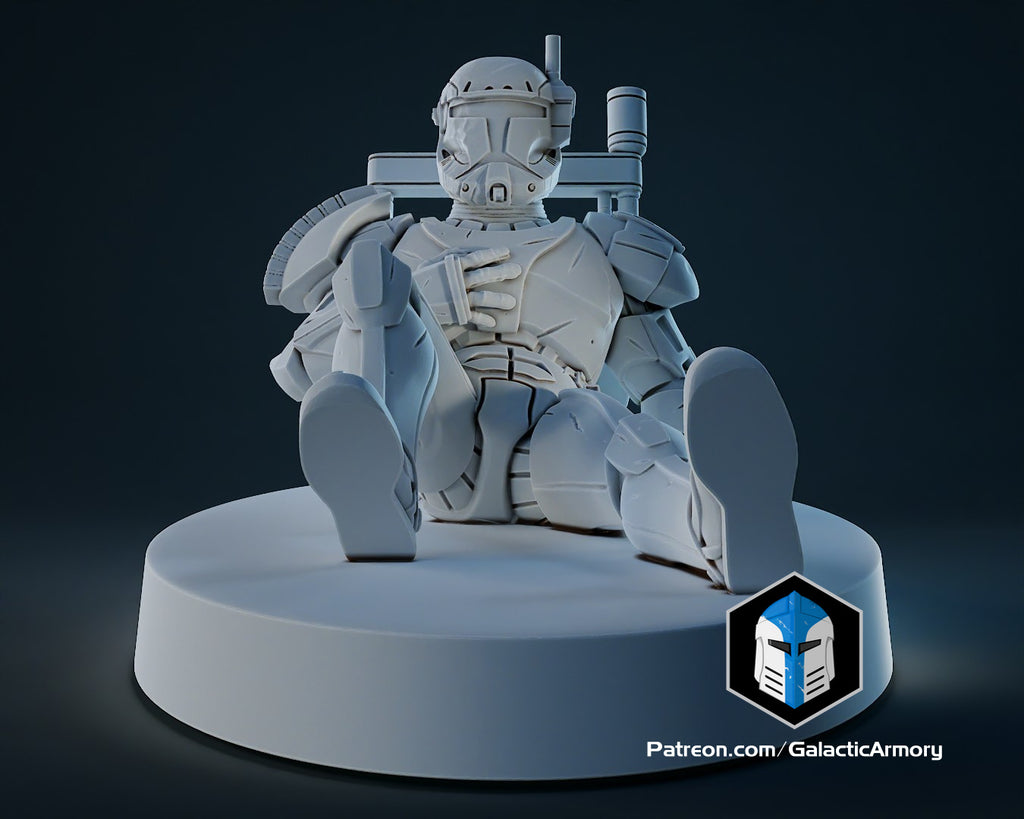 1:48 Scale Republic Commando Miniatures - 3D Print Files – Galactic Armory