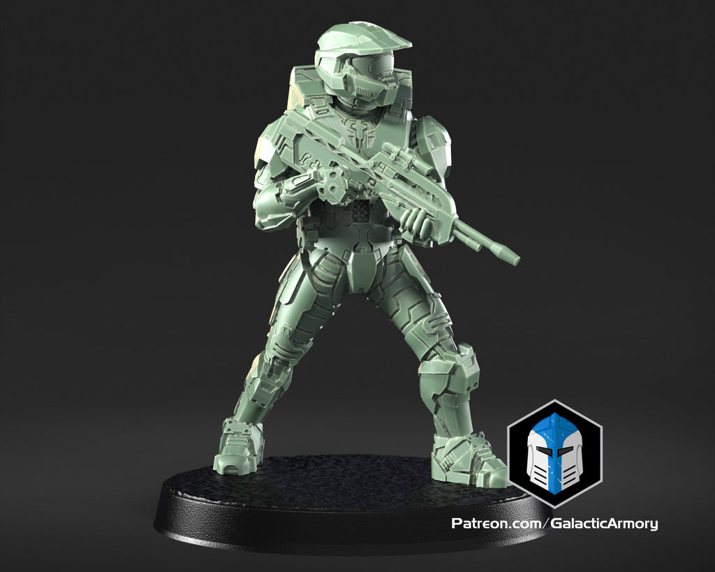 1:48 Scale Master Chief Miniatures - 3D Print Files – Galactic Armory