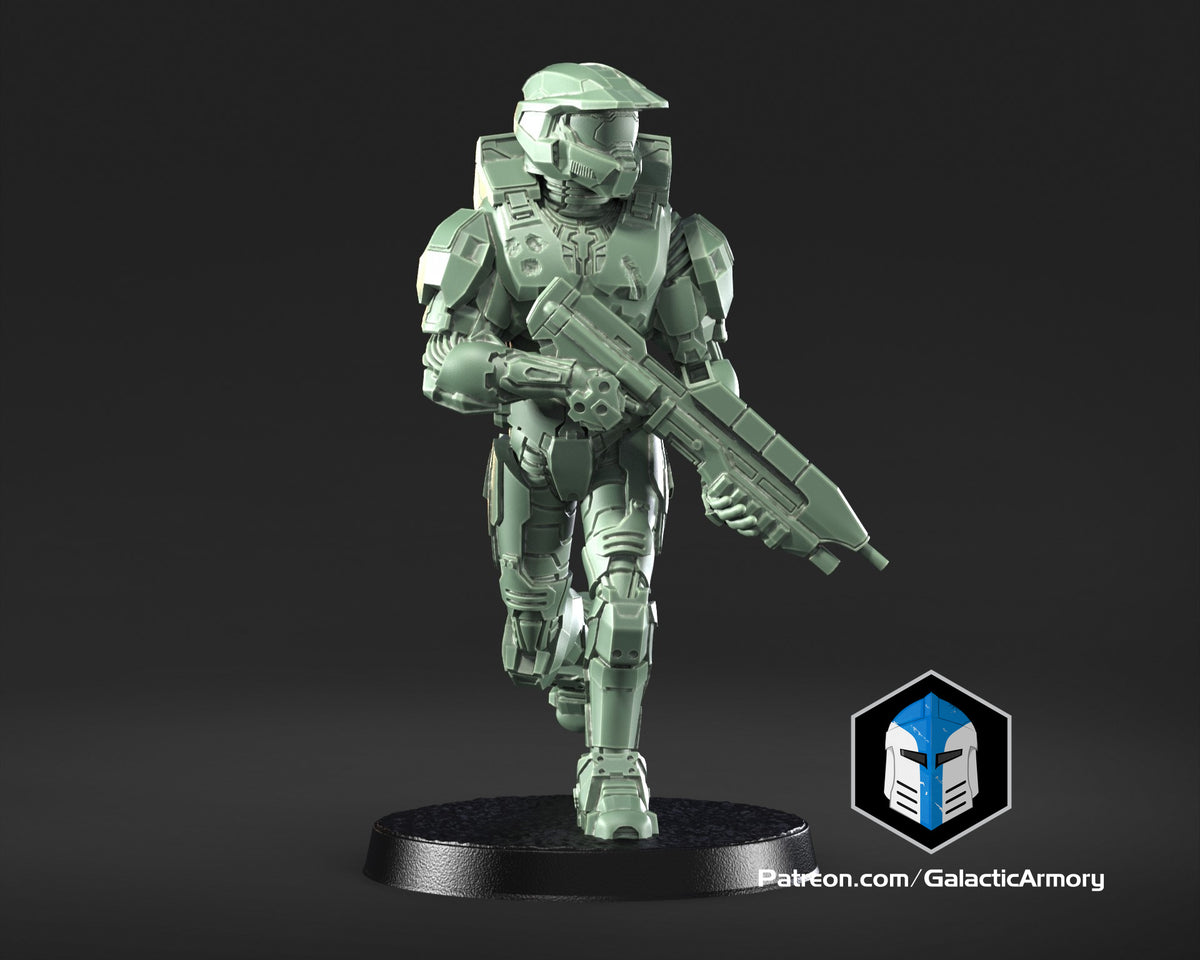 1:48 Scale Master Chief Miniatures - 3D Print Files – Galactic Armory