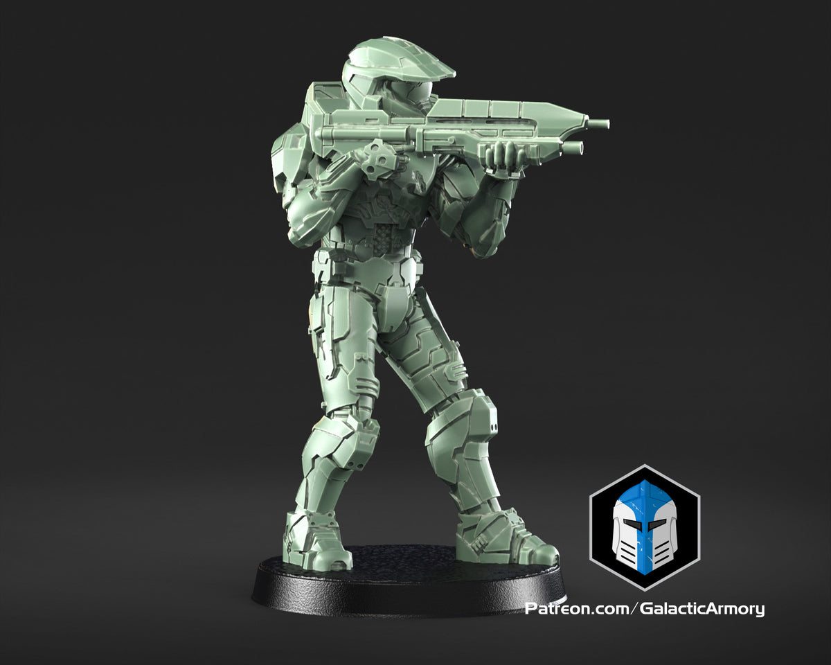 1:48 Scale Master Chief Miniatures - 3D Print Files – Galactic Armory