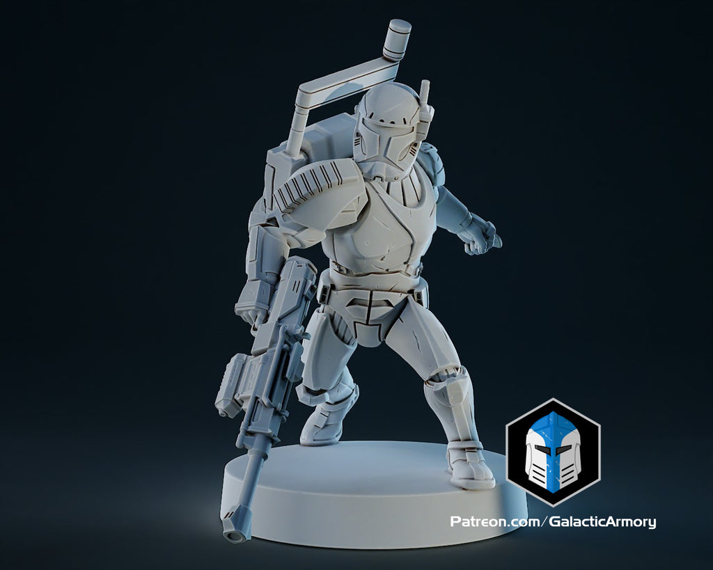 1:48 Scale Republic Commando Miniatures - 3D Print Files – Galactic Armory