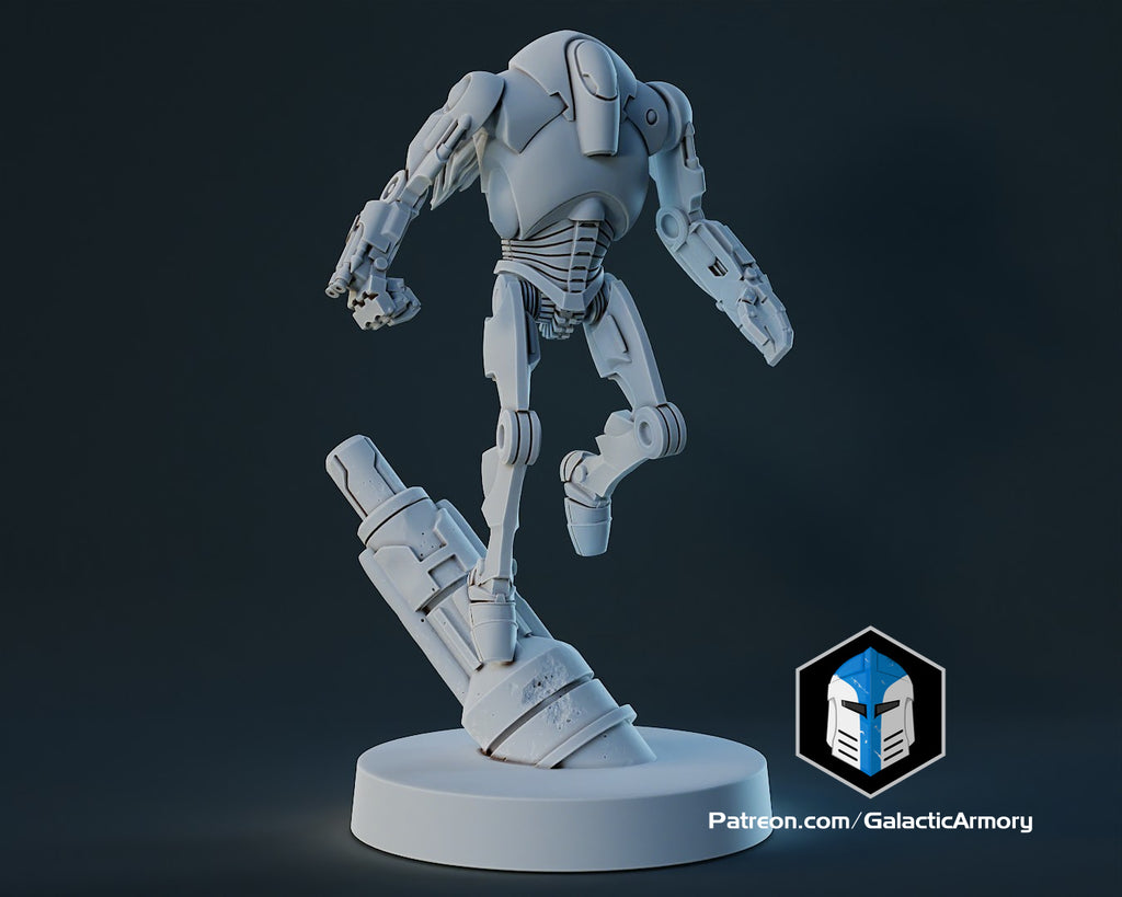 1:48 Scale Battle Droid Army - B2 Class - 3D Print Files – Galactic Armory
