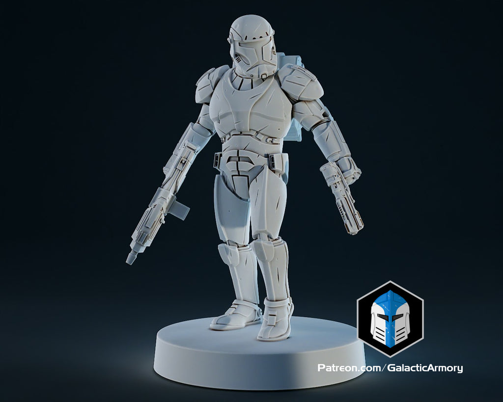 1:48 Scale Republic Commando Miniatures - 3D Print Files – Galactic Armory