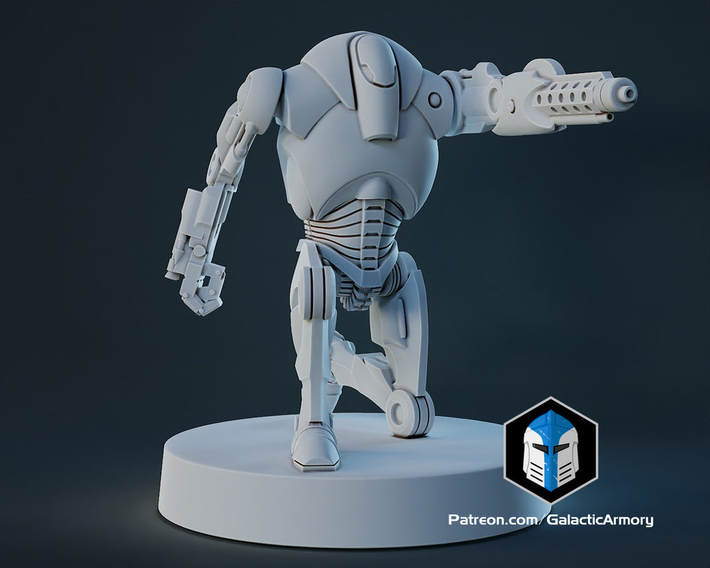 1:48 Scale Battle Droid Army - B2 Class - 3D Print Files – Galactic Armory
