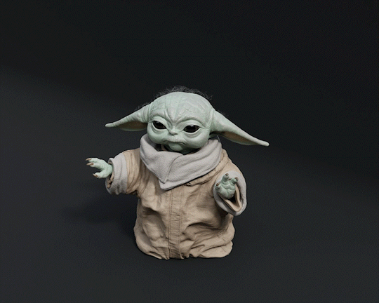 Grogu Figurine - Pose 3 - 3D Print Files – Galactic Armory