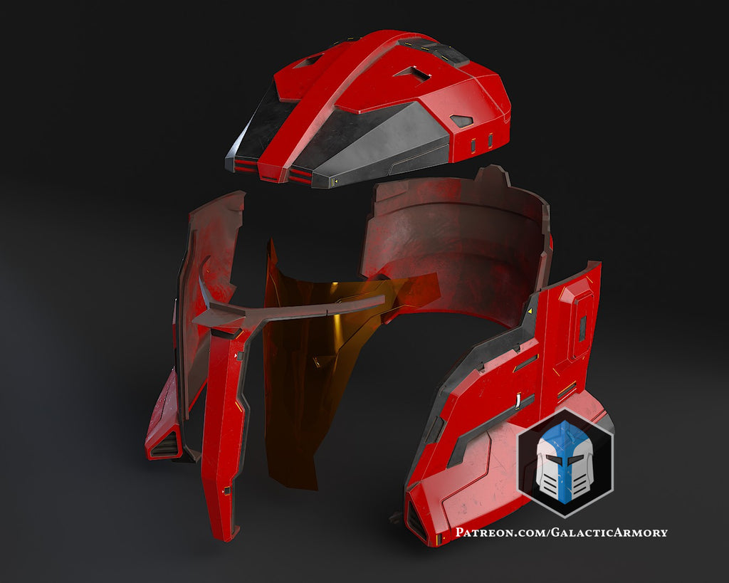 Praetorian Guard Spartan Helmet - 3D Print Files – Galactic Armory