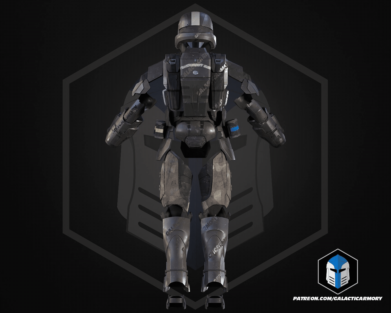 Halo 3 ODST Rookie Armor - 3D Print Files – Galactic Armory