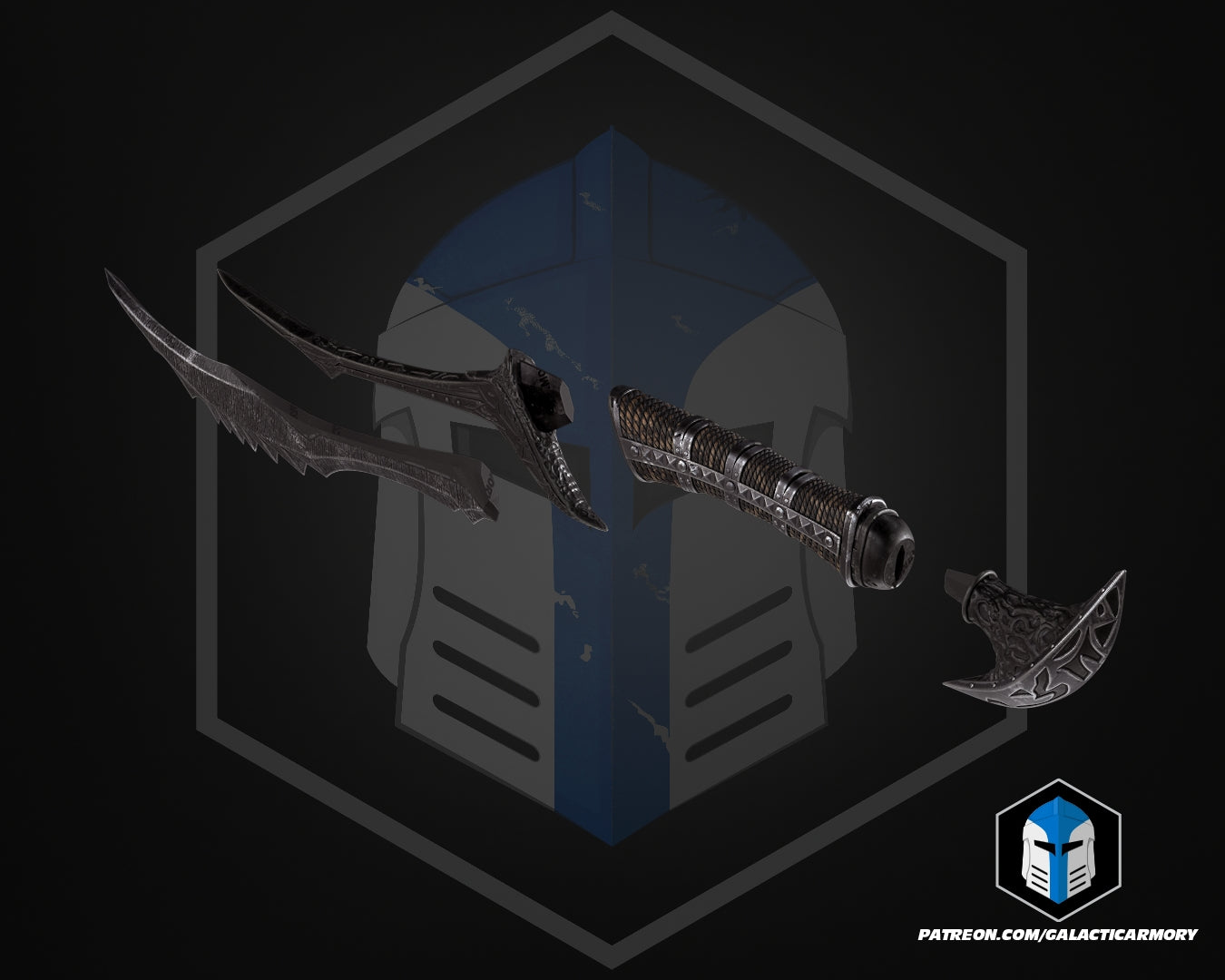 Skyrim Daedric Dagger - 3D Print Files – Galactic Armory