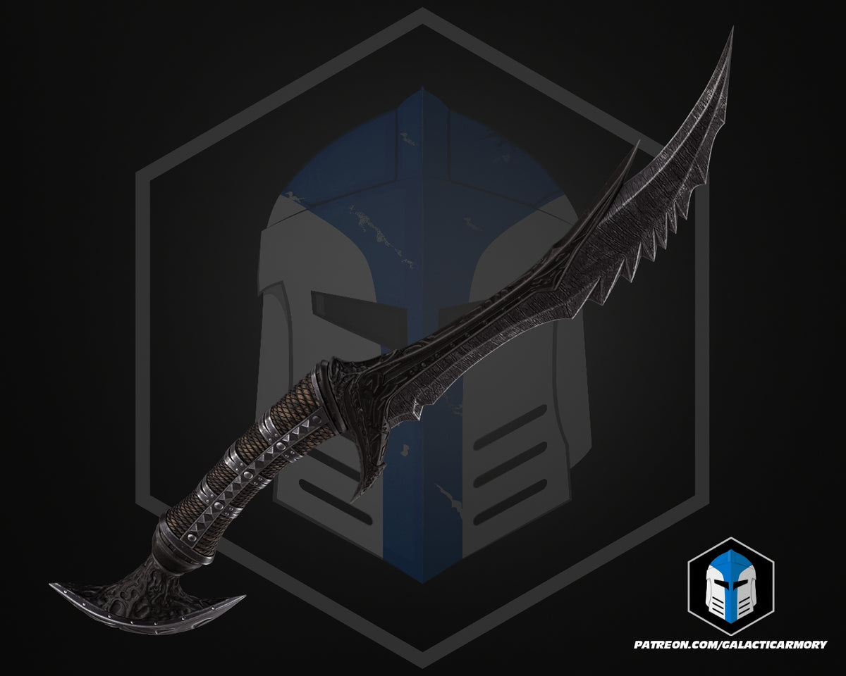 Skyrim Daedric Dagger - 3D Print Files – Galactic Armory