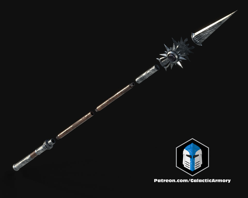 Shadowheart's Spear of Night - 3D Print Files – Galactic Armory