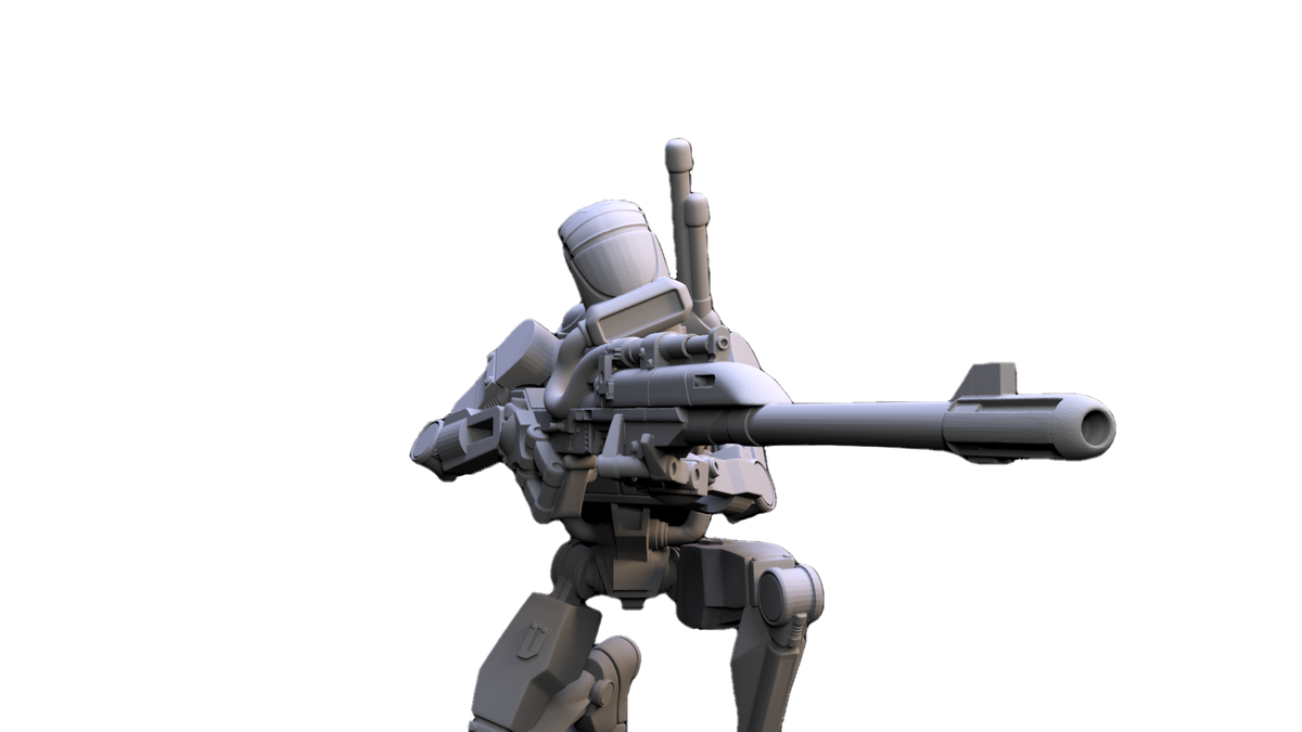 1:48 Scale Battle Droid Army - Specialist Class - 3D Print Files ...