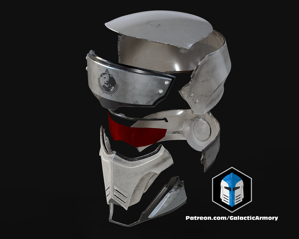 HD2 - UF-16 Inspector Helmet - 3D Print Files – Galactic Armory