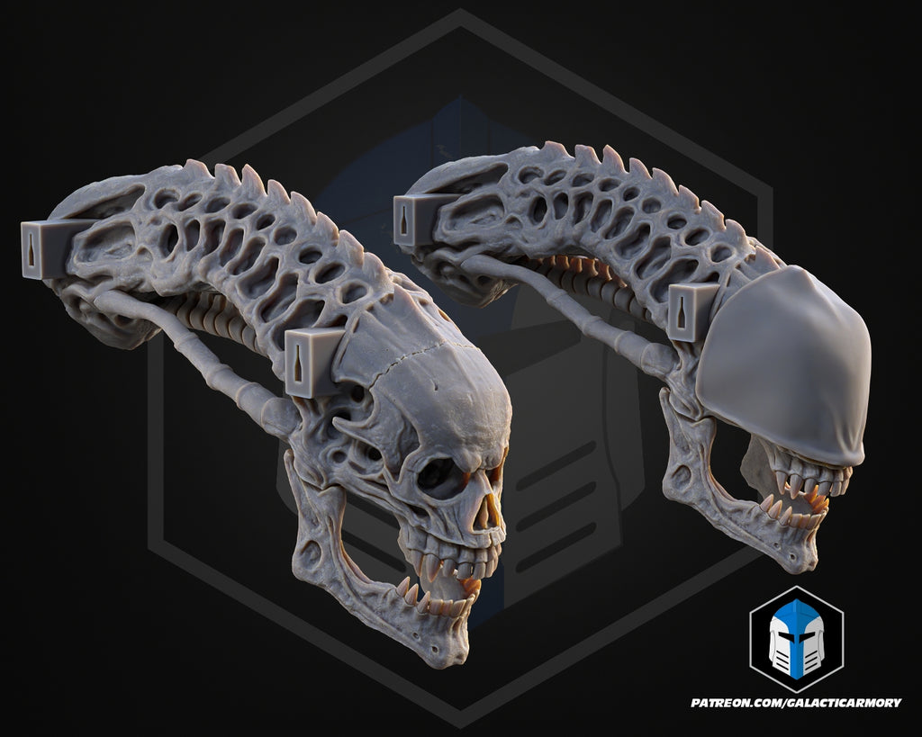 Xenomorph Skull - 3D Print Files – Galactic Armory