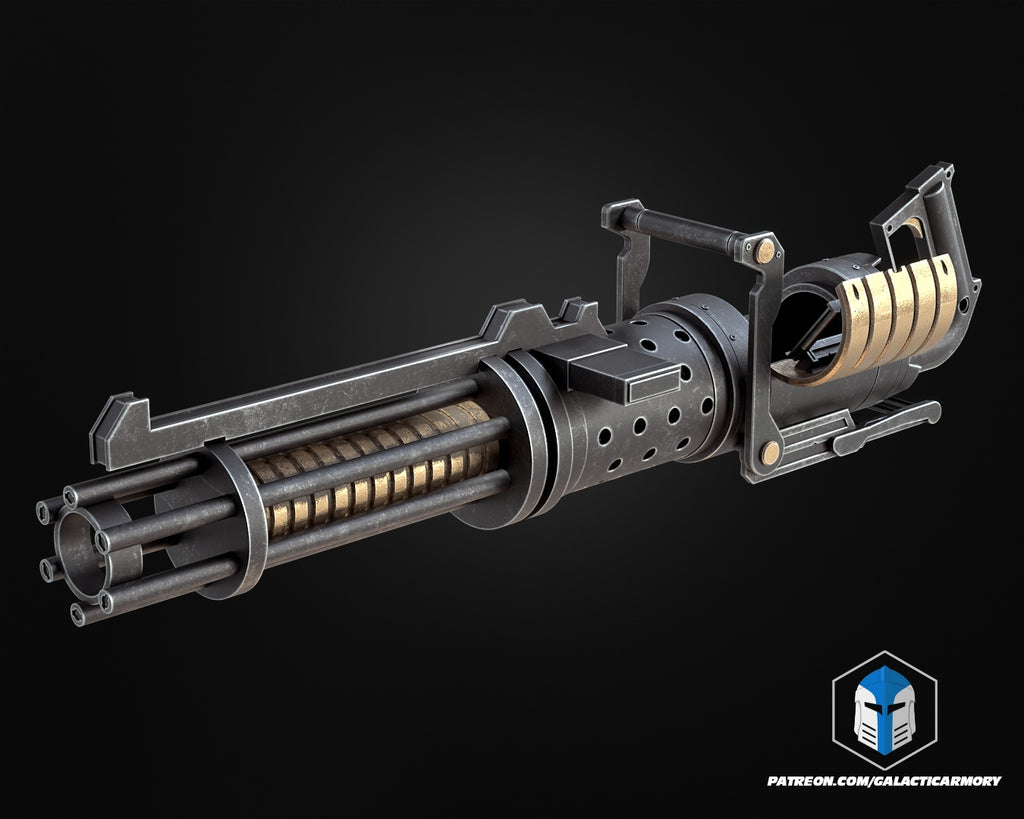Z-6 Rotary Cannon - 3D Print Files – Galactic Armory