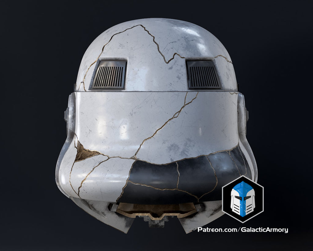 Captain Enoch Night Trooper Helmet - 3D Print Files – Galactic Armory