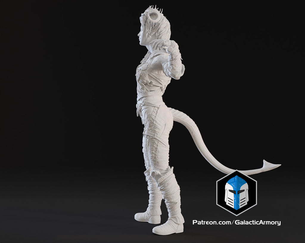 Karlach Figurine - Pose 1 - 3D Print Files – Galactic Armory