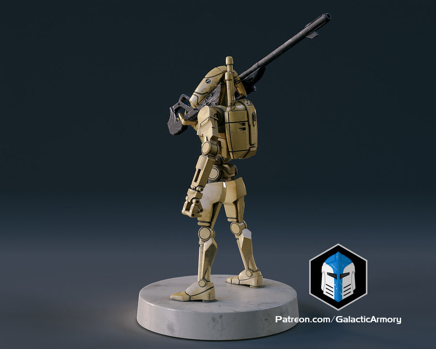 1:48 Scale Battle Droid Army - Specialist Class - 3D Print Files ...