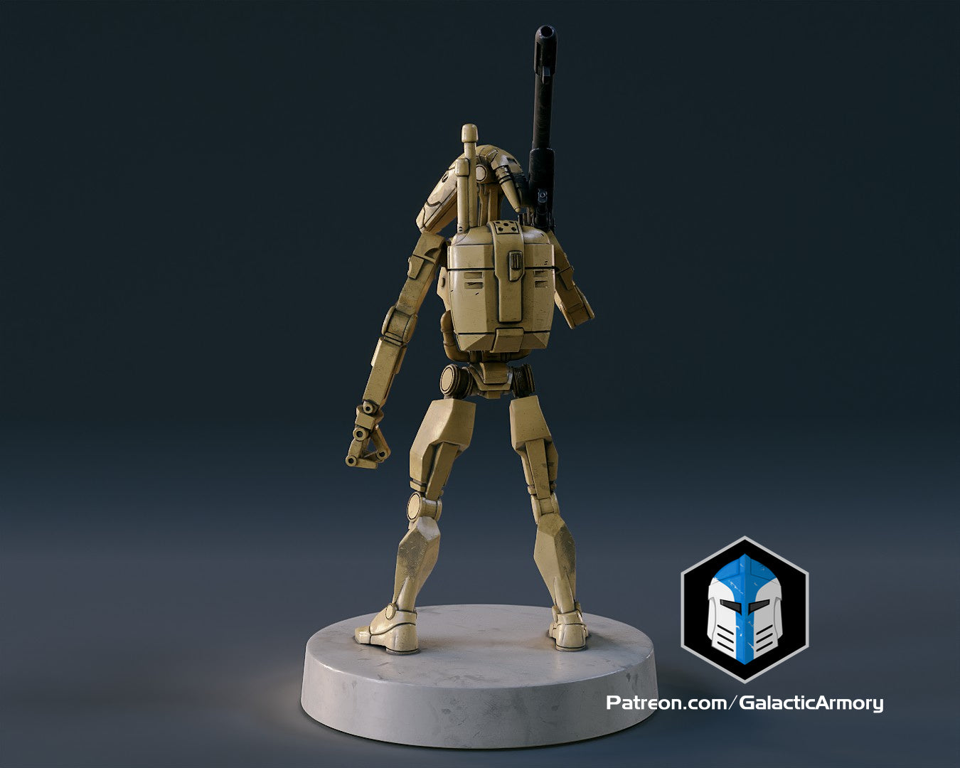 1:48 Scale Battle Droid Army - Specialist Class - 3D Print Files ...