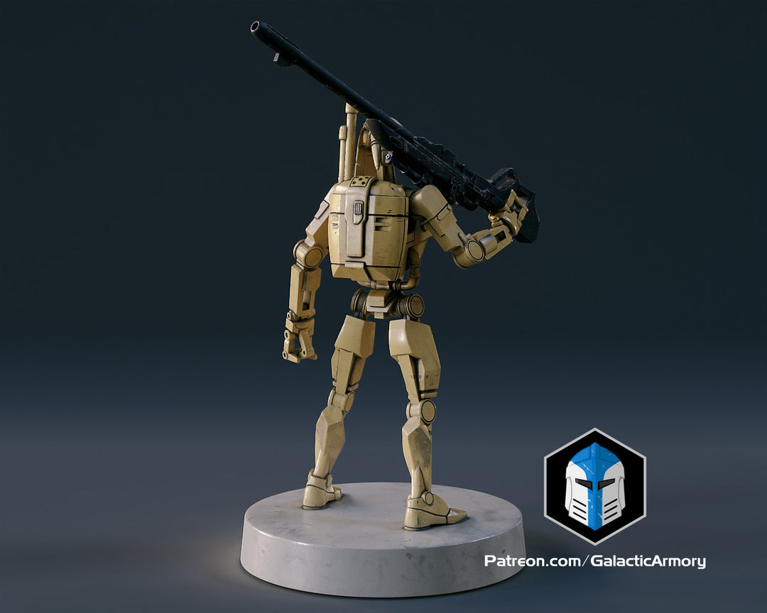 1:48 Scale Battle Droid Army - Specialist Class - 3D Print Files ...