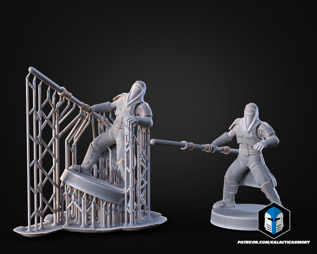 1:48 Scale Royal Guard Miniatures - 3D Print Files – Galactic Armory