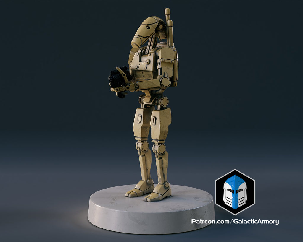 1:48 Scale Battle Droid Army - Assault Class - 3D Print Files ...