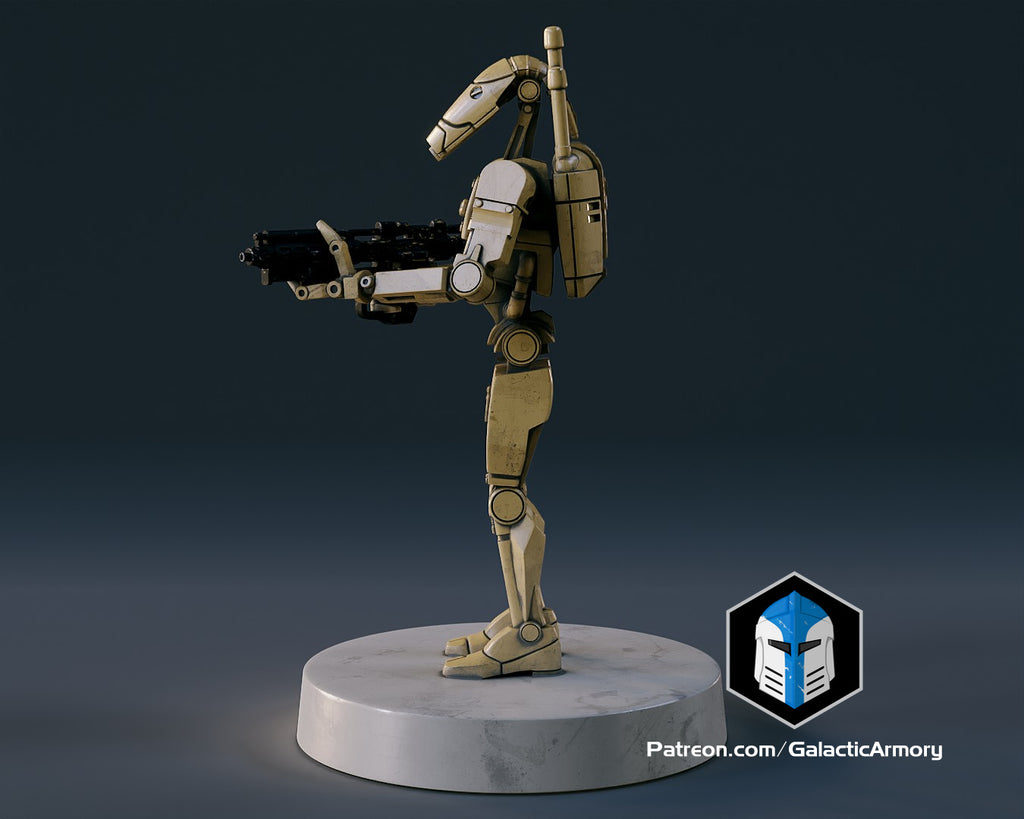 1:48 Scale Battle Droid Army - Assault Class - 3D Print Files ...