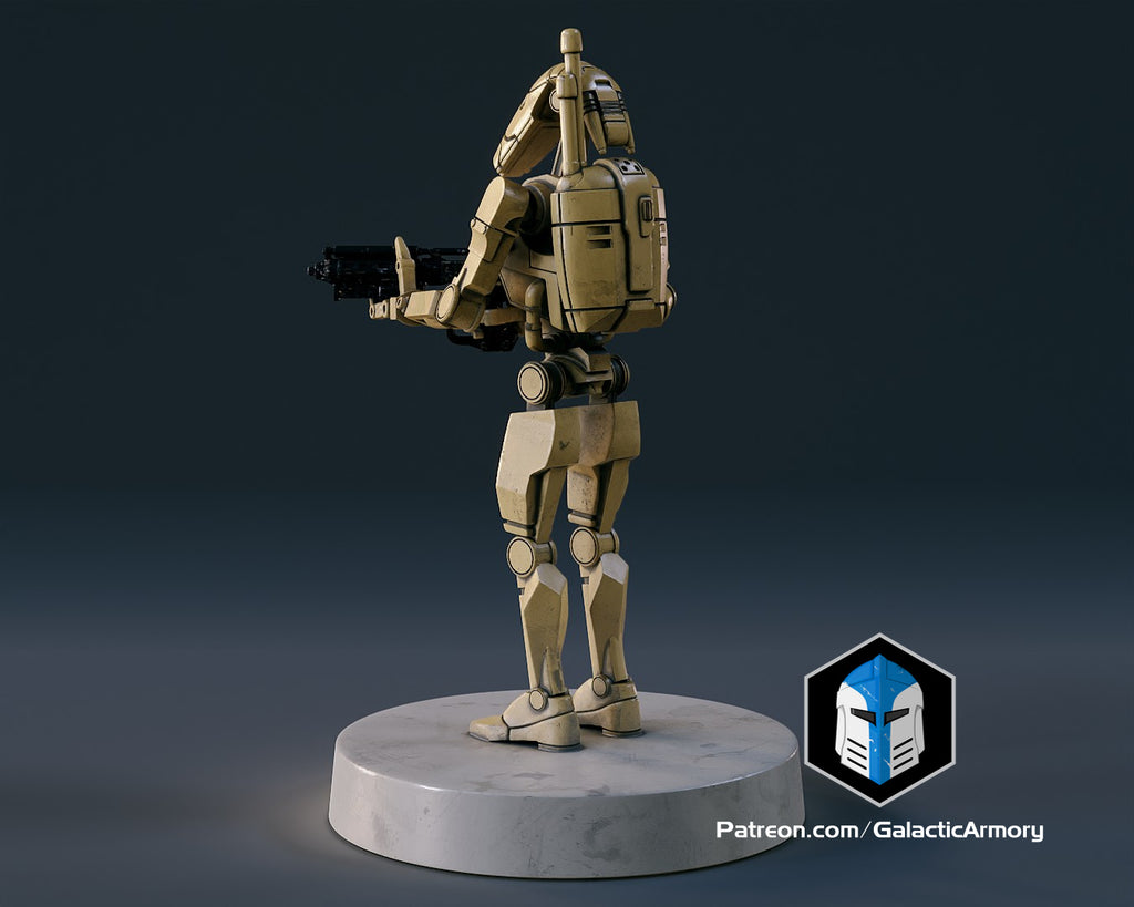 1:48 Scale Battle Droid Army - Assault Class - 3D Print Files ...