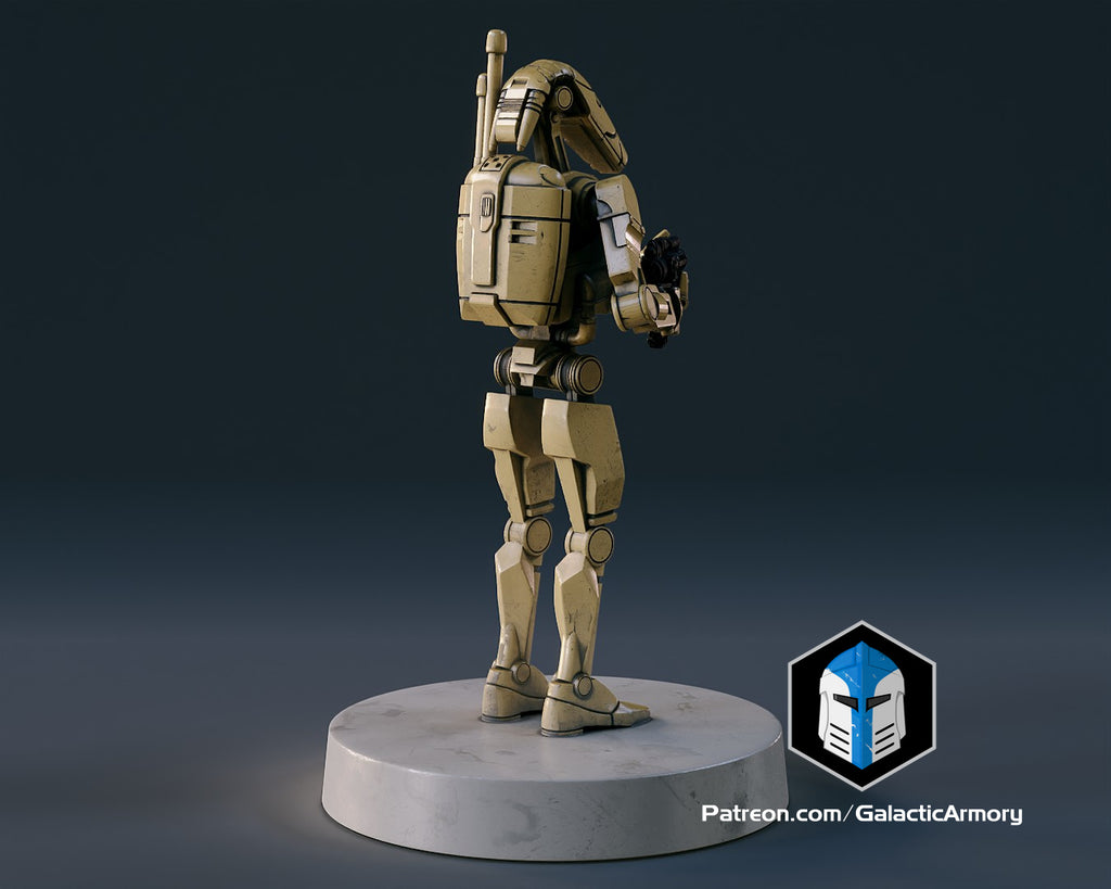 1:48 Scale Battle Droid Army - Assault Class - 3D Print Files ...