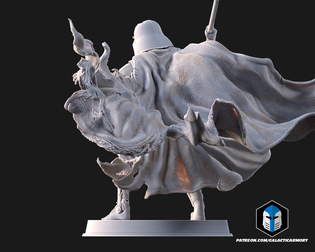 Damaged Darth Vader Figurine - Pose 3 - 3D Print Files – Galactic Armory