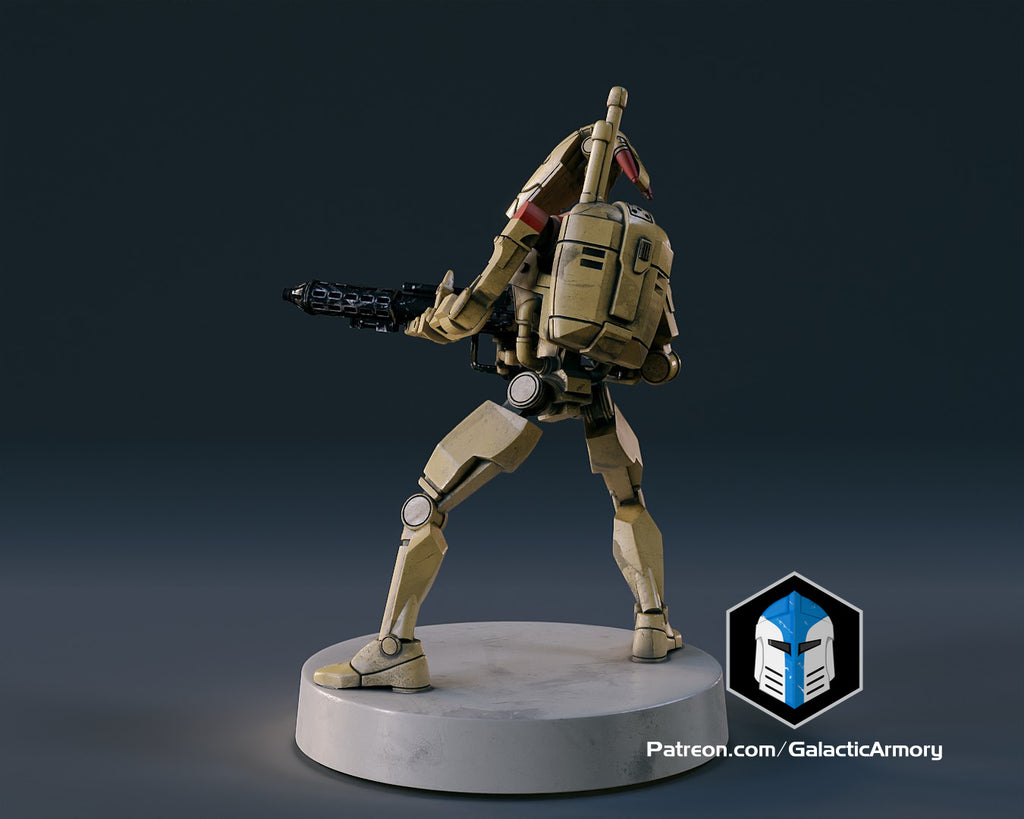 1:48 Scale Battle Droid Army - Heavy Class - 3D Print Files – Galactic ...