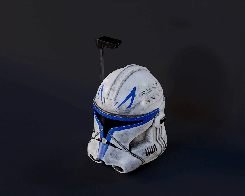Realistic Captain Rex Helmet - 3D Print Files – Galactic Armory