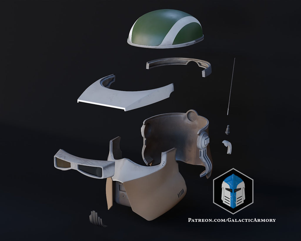 AT-RT Driver Clone Trooper Helmet - 3D Print Files – Galactic Armory