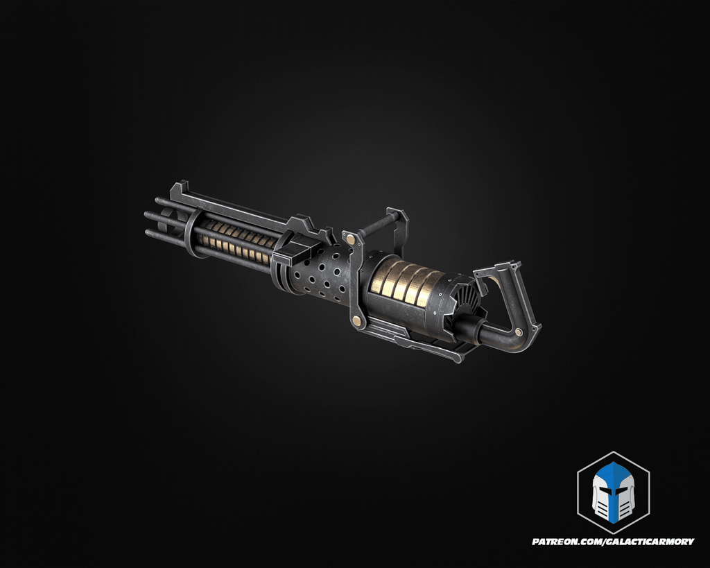 Z-6 Rotary Cannon - 3D Print Files – Galactic Armory