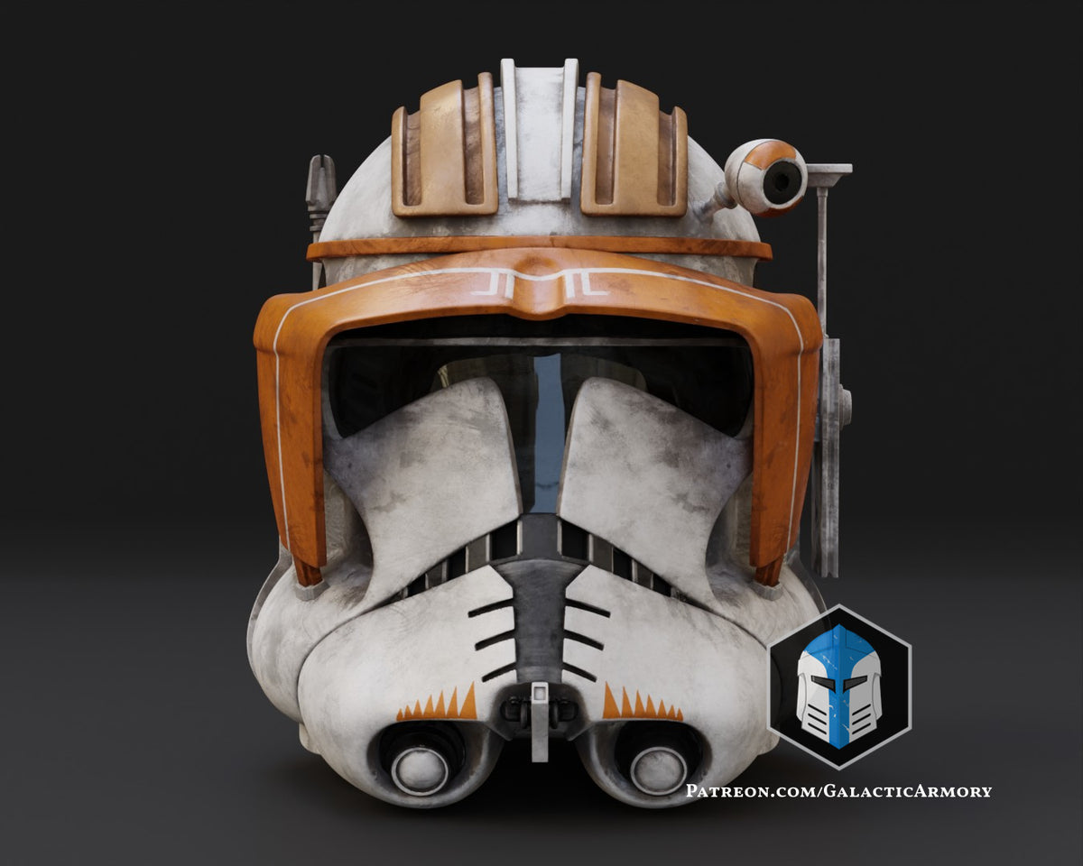 Phase 2 Commander Cody Helmet - 3D Print Files – Galactic Armory