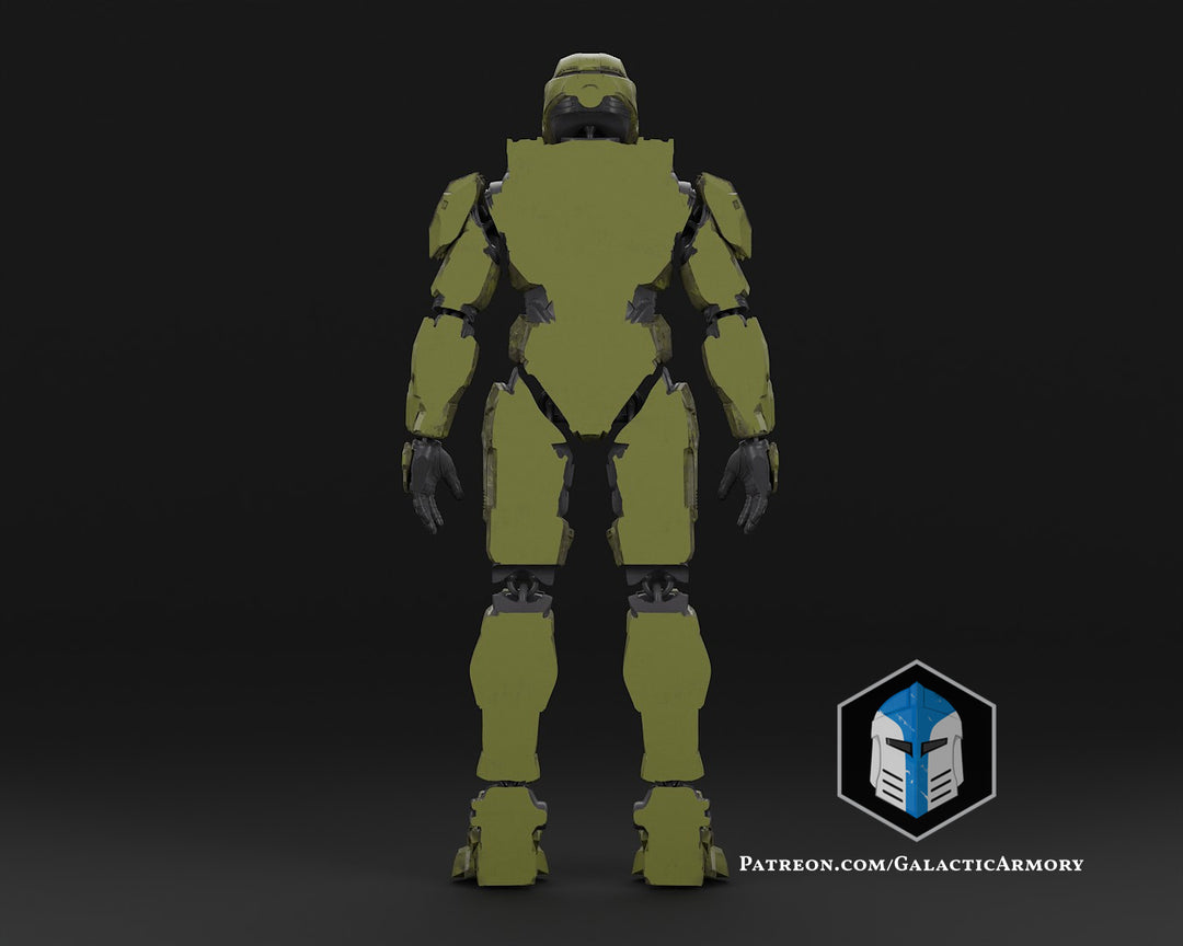 Print-In-Place Articulated Master Chief Doll - 3D Print Files ...