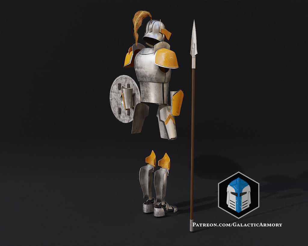 Bartok Medieval Commander Cody Armor - 3D Print Files – Galactic Armory