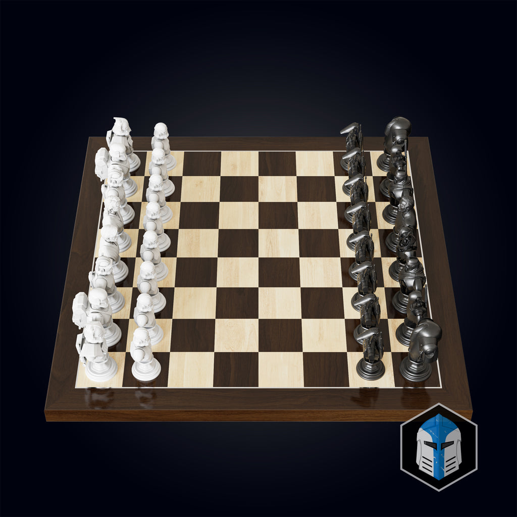 Clone Wars Republic/CIS Chess Set - 3D Print Files – Galactic Armory