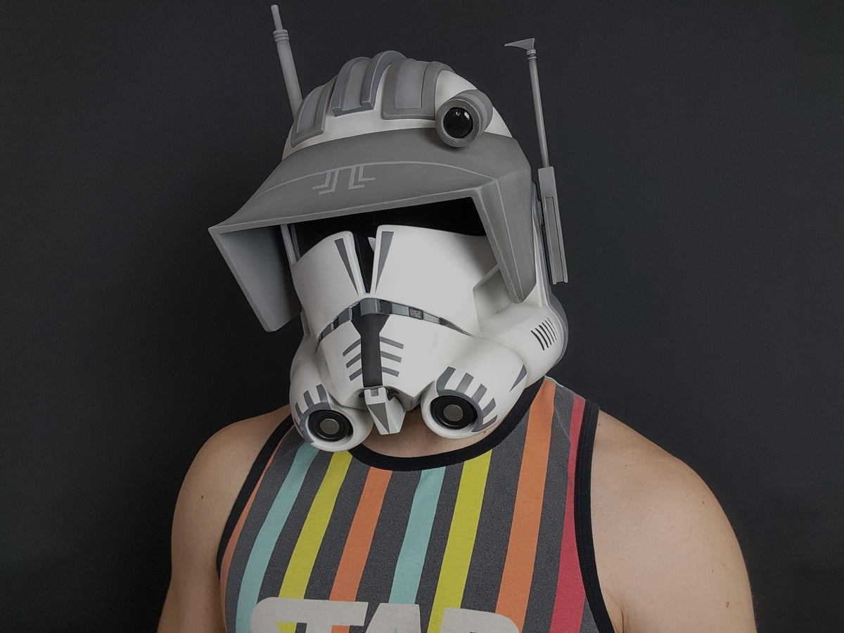 Phase 2 Animated Commander Clone Trooper Helmet Diy Galactic Armory