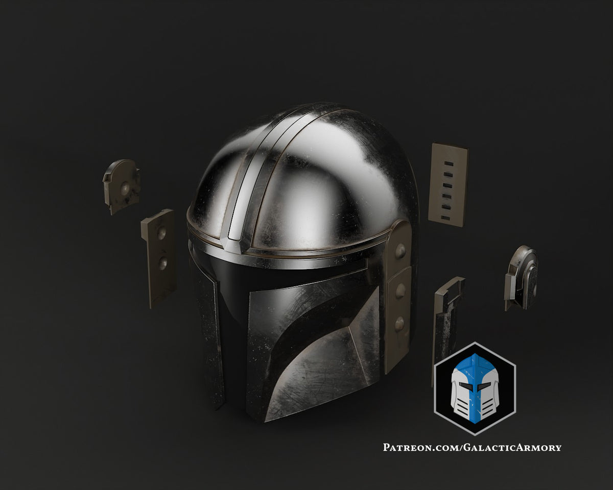 Mando Helmet - 3D Print Files – Galactic Armory
