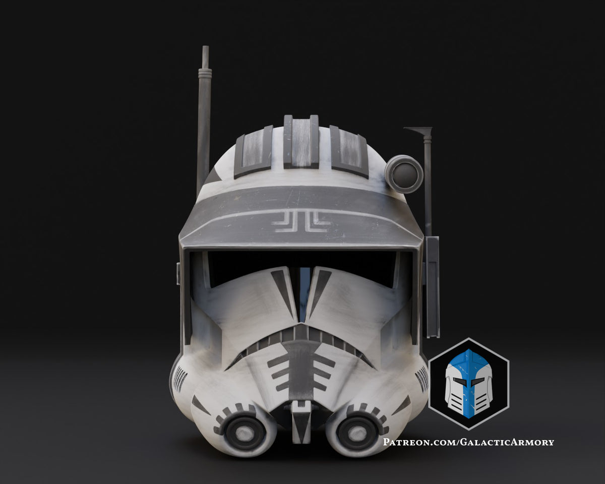Animated Phase 2 Imperial Commander Cody Helmet - 3D Print Files ...