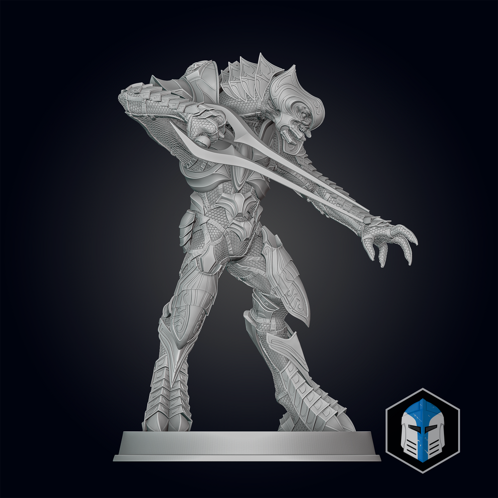 Arbiter Figurine - Pose 2 - 3D Print Files – Galactic Armory