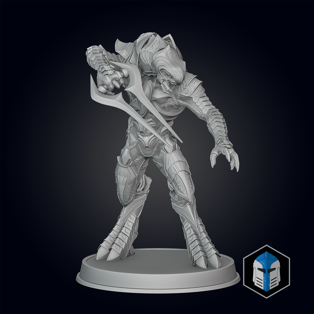 Arbiter Figurine - Pose 2 - 3D Print Files – Galactic Armory