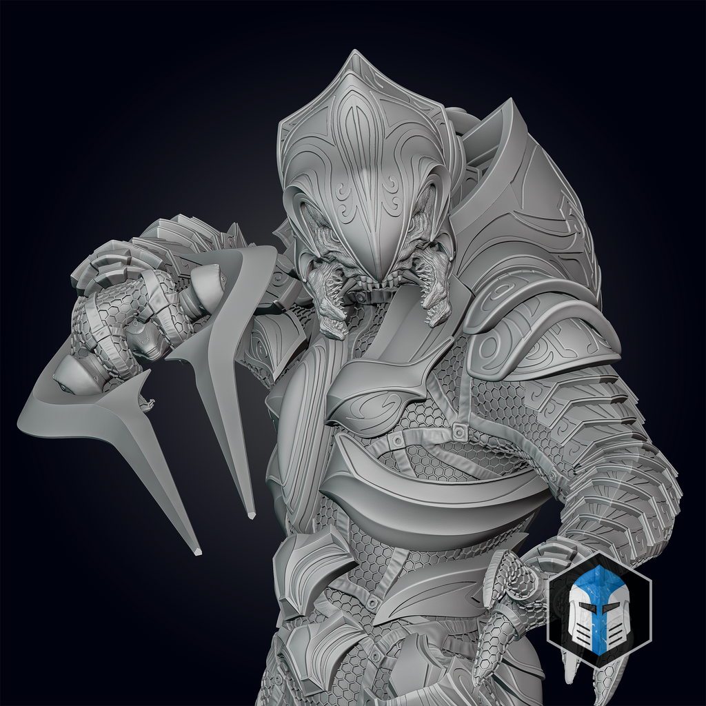 Arbiter Figurine - Pose 2 - 3D Print Files – Galactic Armory