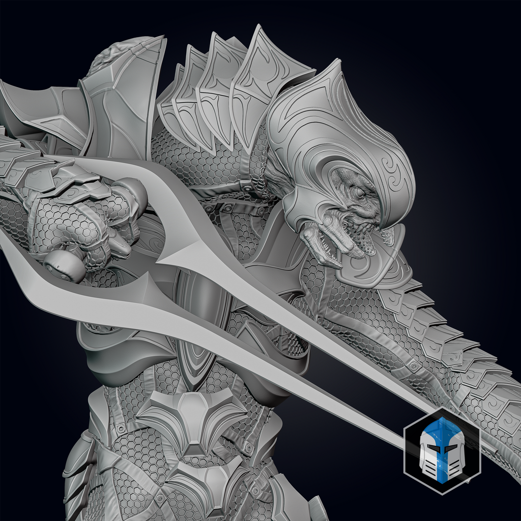 Arbiter Figurine - Pose 2 - 3D Print Files – Galactic Armory