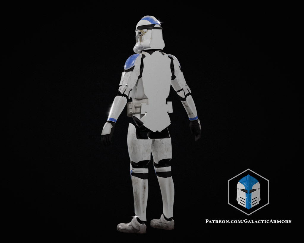 Print-In-Place Articulated Clone Trooper Figurine - 3D Print Files ...